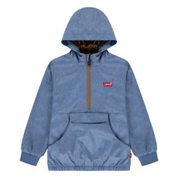 LEVI'S KIDS Jungen Windbreaker, blau, Gr. 16, meliert, Web, Obermaterial: 100% Polyester, Jacken, aus Chambray, for BOYS