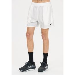Virtus Herren Shorts "Zayne V2"wei&szlig;, Gr. L, unifarben, 95% Polyester, 5% Elasthan, Hosen, mit elastischem Bund und innenliegendem Kordelzug