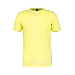 Lerros Herren T-Shirt "Basic T-Shirt in vielen Farben", gelb, Gr. XL, 100% Baumwolle, Shirts