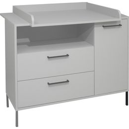 M&auml;usbacher Wickelkommode M&Auml;USBACHER, grau, Wickelkommoden, "Olaf", Wickelkommode Breite "119"
