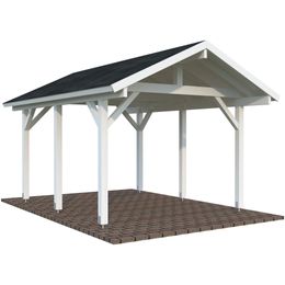 Einzelcarport Palmakowei&szlig;, wei&szlig;, Carports, "Robert"