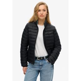 Superdry Damen Steppjacke "FUJI LITE PADDED JACKET", schwarz, Gr. XS, unifarben, Web, Obermaterial: 100% Nylon, Jacken