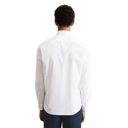 Marc O'Polo MARC O'POLO Herren Langarmhemd, wei&szlig;, Gr. XXL, Web, Obermaterial: 96% Baumwolle, 4% Elasthan, Hemden, k&ouml;rpernahe Form