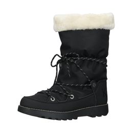 Kickers Damen Snowboots "Kickers Stiefel Nylon", Gr. 37schwarz, Textil, Schuhe