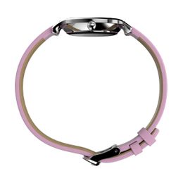 Timex Damen Quarzuhr "Timex x PEANUTS Timex TRANSCEND", rosa, Armbanduhren, Armbanduhr, Damenuhr, Lederarmband, analog