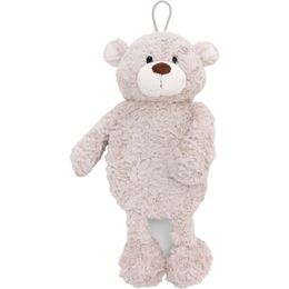 Nici Kinder W&auml;rmflasche "Classic Bear, B&auml;r Finni, 300 ml, 34 cm", grau, B:24cm H:34cm T:12cm, W&auml;rmflaschen, 2in1 - Kuscheltier & W&auml;rmflasche in