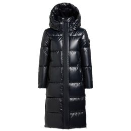 Khujo Damen Steppmantel "RACHEL2 SHINY", schwarz, Gr. M, unifarben, 100% Polyester, M&auml;ntel