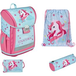 Undercover Kinder Schulranzen "Curve"magic unicorn, Polyester, Rucks&auml;cke