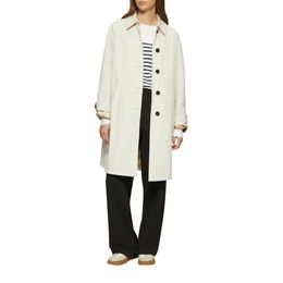s.Oliver Damen Rundhalspullover, wei&szlig;, Gr. 34, gestreift, Obermaterial: 72% Viskose, 28% Polyester, Pullover, mit Streifenmuster