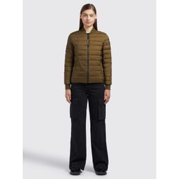 Khujo Damen Steppjacke "EDAU", gr&uuml;n, Gr. S, unifarben, 100% Nylon, Jacken