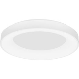 NOVA LUCE LED Deckenleuchte "RANDO THIN", 1, &Oslash; 60cm, 1 Stk., wei&szlig;, Wohnzimmer, Leuchten