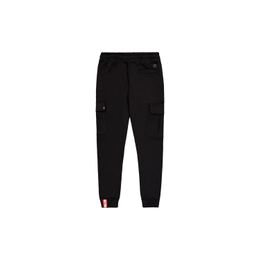 Herren Jogginghose "Terry Jogger", schwarz, Gr. XS, Alpha Industries, Obermaterial: 80% Baumwolle, 20% Polyester, Hosen