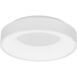 NOVA LUCE LED Deckenleuchte "RANDO THIN", 1, &Oslash; 38cm, 1 Stk., wei&szlig;, Wohnzimmer, Leuchten