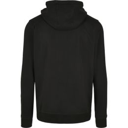 Urban Classics Herren Neopren-Hoodie "Urban Classics Herren Basic Terry Zip Hoody", schwarz, Gr. S, unifarben, 65% Baumwolle, 35% Polyester, Pullover