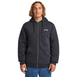 Billabong Herren Hoodie "Arch Sherpa"schwarz, Gr. XXL, Obermaterial: 55% Walkfrottier, 25% Walkfrottier, 20% Microfaser;, Sweatshirts