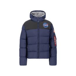 Herren Winterjacke "HP NASA Jacket", blau, Gr. XXXL, Alpha Industries, Obermaterial: 100% Nylon, Lining/F&uuml;llung: 100% Polyester, Jacken