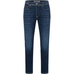 MAC Herren Regular-fit-Jeans "Arne Pipe", blau, Gr. 32, unifarben, Denim/Jeans, Obermaterial: 89% Baumwolle, 9% Polyester, 2% Elasthan, Jeans, im