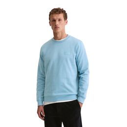 Marc O'Polo MARC O'POLO Herren Sweatshirt "aus weichem Bio-Baumwoll-Sweat"blau dawn, Gr. XXXL, unifarben, Obermaterial: 100% Baumwolle, Sweatshirts