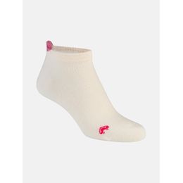 LIEBLINGSST&Uuml;CK LIEBLINGSST&Uuml;CK Damen Kurzsocken "Lovely Socks "KellyEP" aus Baumwollmix", Gr. 39110, sanftes wei&szlig;, Baumwolle, Elasthan, Polyamid, metallisierte