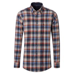 Casamoda Herren Flanellhemd "Casamoda Flanellhemd kariert"rot, Gr. 4XL, kariert, 100% Baumwolle, Hemden