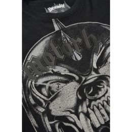 Brandit Herren T-Shirt "Brandit Herren Mot&ouml;rhead T-Shirt Warpig Print", schwarz, Gr. S, bedruckt, 100% Baumwolle, Shirts