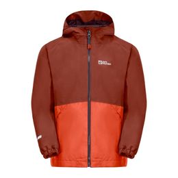 Jack Wolfskin Kinder 3-in-1-Funktionsjacke "ICELAND 3IN1 JACKET K", rot, Gr. 140, Hauptmaterial: 100% Polyester. Kontrast: 100% Polyester. Futter: