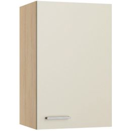 H&auml;ngeschrank KOCHSTATION, B:45cm H:70,4cm T:34,6cmstain, eiche hell, K&uuml;che, Schr&auml;nke, "KS-Lucy", Breite 45 cm, mit 1 T&uuml;r, 2 Einlegeb&ouml;den, Soft-Close