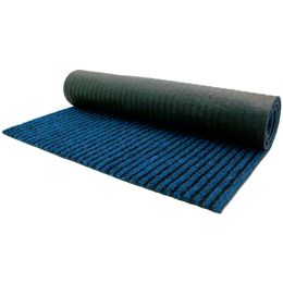 L&auml;ufer, B:100cm H:10,5mm L:2.300cm, blau, PRIMAFLOR-IDEEN IN TEXTIL, Polypropylen (PP), Flur, Teppiche, "MAGNUM, Made in Belgium", Schmutzfangl&auml;ufer,