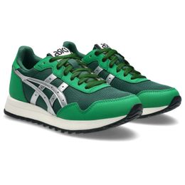 Damen Sneaker "TIGER RUNNER II", asics SPORTSTYLE, Gr. 43,5, silber, Synthetik, Schuhe