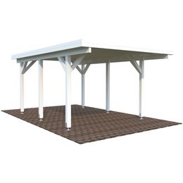 Einzelcarport Palmakowei&szlig;, wei&szlig;, Carports, "Karl"