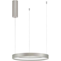 NOVA LUCE LED-H&auml;ngeleuchte "PERRINE", 1, &Oslash; 40cm, 1 Stk., silber, Leuchten
