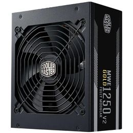 COOLERMASTER Netzteil "MWE Gold V2 ATX 3.1 1250W", B:15cm H:8,6cm T:15cmschwarz, Netzteile