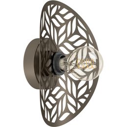 Eglo Wandleuchte "SWABY Wandlampe - Stahl - E27 - 1X60W - IP20", 1, H: 30cm, 1 Stk.bronze, Wohnzimmer, Leuchten, Lampe, tolles Licht- und