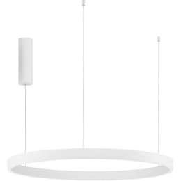 NOVA LUCE LED-H&auml;ngeleuchte "ELOWEN", 1, &Oslash; 80cm, 1 Stk., wei&szlig;, Leuchten, Dimmbar; H&ouml;henverstellbar; Mit Leuchtmittel