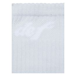 DEF Damen Basicsocken "DEF Unisex DEF Pastel Socks", Gr. 35, wei&szlig;, Baumwolle, Elasthan, Polyester, unifarben, Socken
