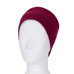 TRIGEMA Jungen Strickm&uuml;tze "TRIGEMA Soft-Cap", rot, Baumwollmischung, M&uuml;tzen