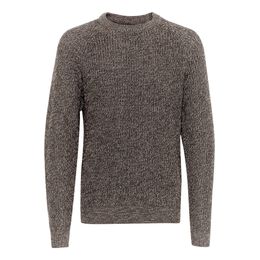Blend Herren Strickfleece-Pullover "Strickpullover BHPullover", schwarz, Gr. XL, Obermaterial: 100% Baumwolle CO., Pullover