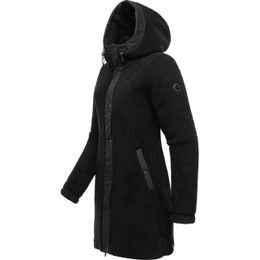 Ragwear Damen Outdoorjacke "Cousy", schwarz, Gr. 4XL, Obermaterial: 100% Polyester. Innenfutter: 100% Polyester, Jacken, flauschige &Uuml;bergangsjacke
