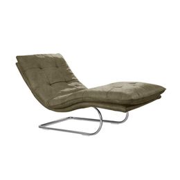 Relaxliege W.Schillig, B:75cm H:91cm T:170cm, gr&uuml;n, Longlife Xtra-Leder Z69: Das feinnarbige, gedeckte Softleder Z69 besticht durch seine