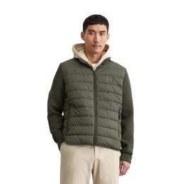 Marc O'Polo MARC O'POLO Herren Outdoorjacke "mit weichen Scuba-&Auml;rmeln", gr&uuml;n, Gr. S, unifarben, Obermaterial: 100% Polyester, Jacken