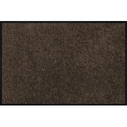 Fu&szlig;matte "Espresso Brown", braun, B:40cm H:9mm L:60cm, Obermaterial: 100% Polyamid, wash+dry by Kleen-Tex, Teppiche, Fu&szlig;matte