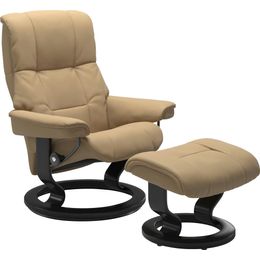 Relaxsessel stressless, B:75cm H:99cm T:73cm, beige, Leder BATICK: BATICK ist ein leicht korrigiertes, durchgef&auml;rbtes und genarbtes M&ouml;belleder, bei