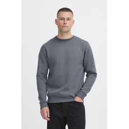 Sweatshirt Blend "BHDOWNTON CREW NECK SWEAT NOOS", Herren, Gr. L, grau (iron gate), Sweatware, Obermaterial: 50% Baumwolle, 50% Polyester, unifarben, regular fit normal, Rundhals, Rippb&uuml;ndchen, Sweatshirts Sweatshirt, Baumwollmischung, normal geschnitten