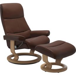 Relaxsessel stressless, B:78cm H:105cm T:78cm, braun, Leder BATICK: BATICK ist ein leicht korrigiertes, durchgef&auml;rbtes und genarbtes M&ouml;belleder, bei