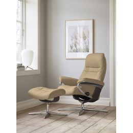 Fu&szlig;hocker stressless, B:57cm H:42cm T:40cm, beige, Leder PALOMA: PALOMA ist ein durchgef&auml;rbtes Semianilin-M&ouml;belleder mit nat&uuml;rlicher Narbung.,