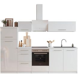 K&uuml;che respekta, B:270cm H:200cm T:60cm, wei&szlig;, Komplettk&uuml;chen-Sets, "Amanda", Breite 270 cm, mit Soft-Close, exklusiver Konfiguration f&uuml;r OTTO