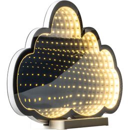 OTTO HOME LED Dekolicht "Evvina - Wolke", H: 25cm, 1 Stk., gelb, Leuchten, Infinity Effekt, Deko f&uuml;r Innen, beidseitig beleuchtet, Nachtlicht