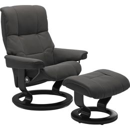 Relaxsessel stressless, B:88cm H:102cm T:77cm, grau, Leder BATICK: BATICK ist ein leicht korrigiertes, durchgef&auml;rbtes und genarbtes M&ouml;belleder, bei