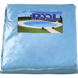Poolinnenh&uuml;lle MY POOL BWT, B:490cm H:120cm L:300cm, blau, Polyvinylchlorid (PVC), Baufolien, "f&uuml;r 120 cm tiefe Pools"