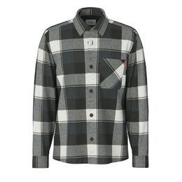 JOOP! JOOP JEANS Herren Langarmhemd "Harvi1", schwarz, Gr. XXL, gemustert, kariert, mehrfarbig, Web, Obermaterial: 85% Baumwolle, 15% Polyester, Hemden,